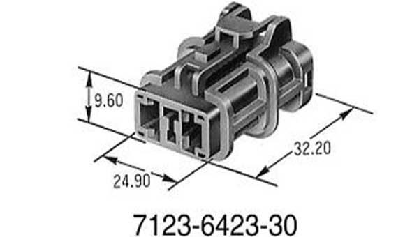 7123-6423-30 矢崎连接器现货_价格_批发_促销-接插世界网